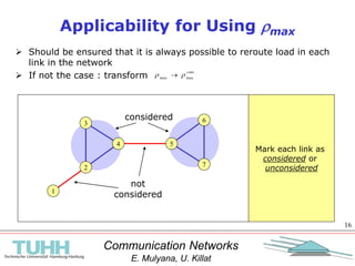 Optimization of IP Networks in Various Hybrid IGP/MPLS Routing Schemes | PPT