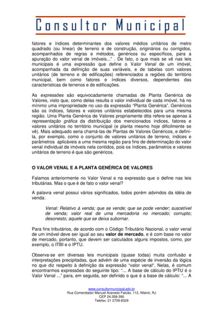 PGV e IPTU | PDF