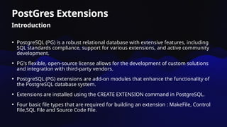 PgVector + : Enable Richer Interaction with vector database.pptx | Databases | Computer Software ...