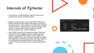 PgVector + : Enable Richer Interaction with vector database.pptx