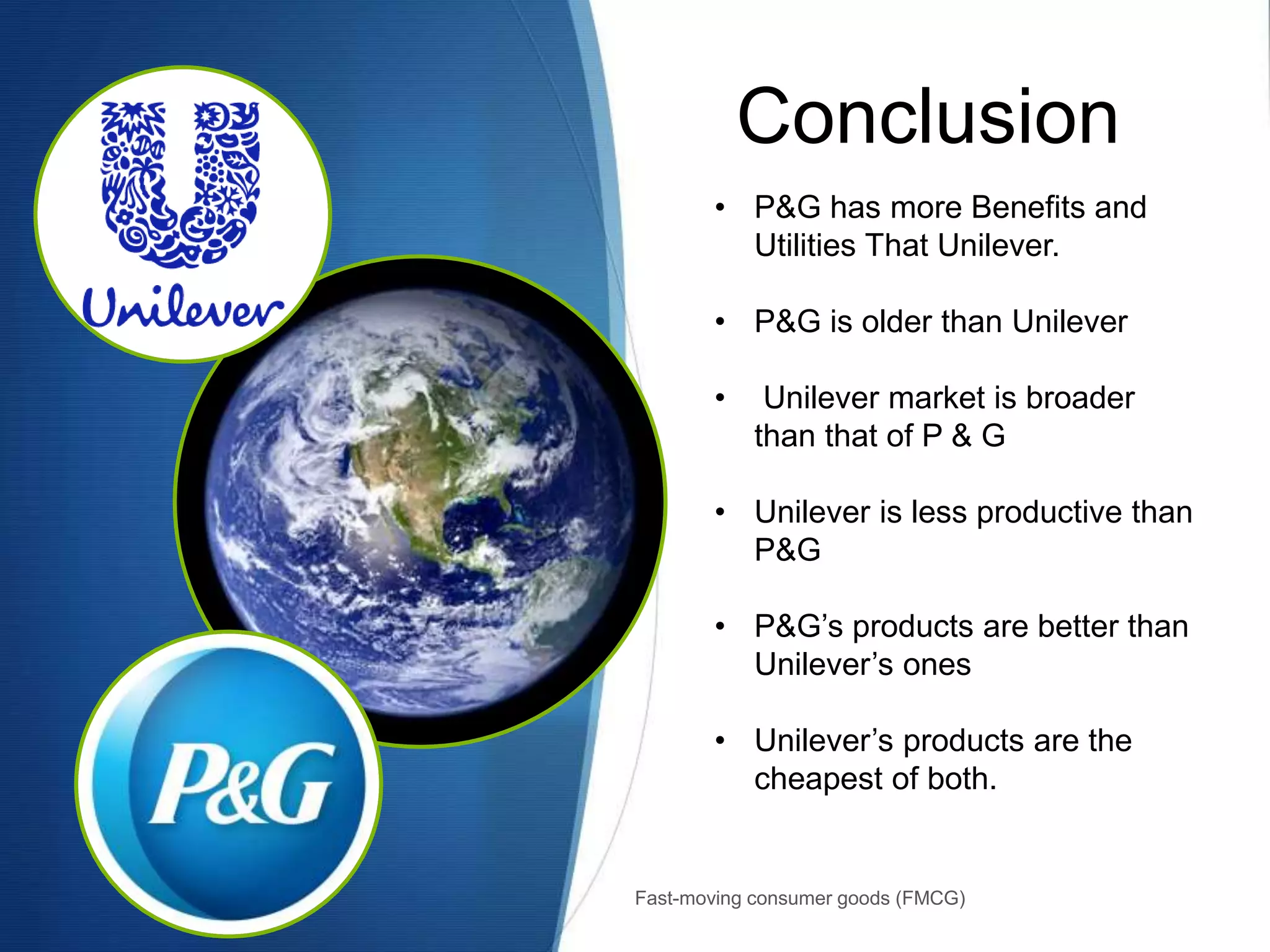 "P&G vs Unilever" | PPTX