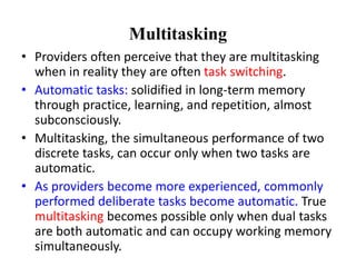 Can You Multitask? Evidence and Limitations of Task Switching and ...
