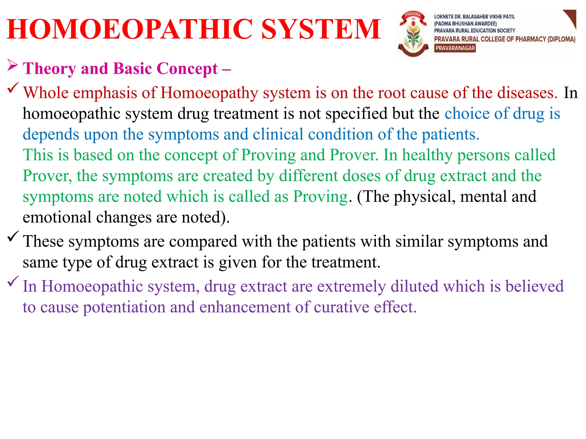 Traditionally system of medicine ( Principal and method of preparation ...