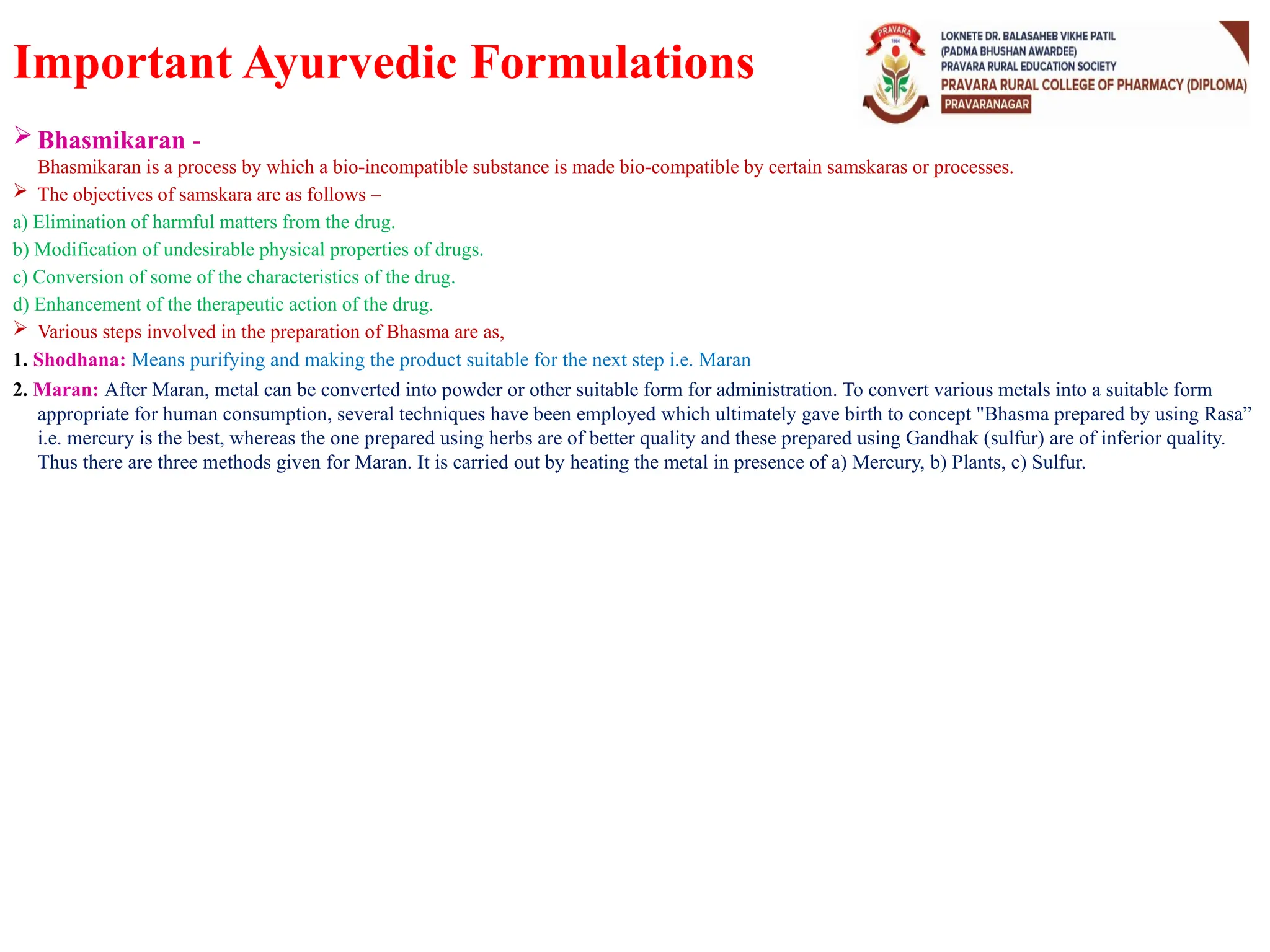 Traditionally system of medicine ( Principal and method of preparation ...