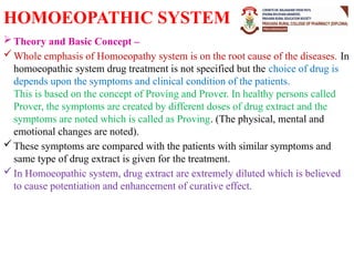 Traditionally system of medicine ( Principal and method of preparation ...