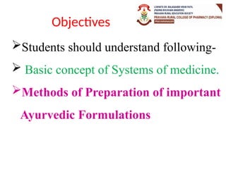 Traditionally system of medicine ( Principal and method of preparation ...