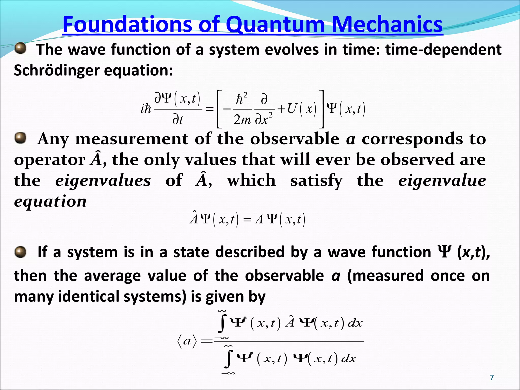 Ph 101-9 QUANTUM MACHANICS | PPT