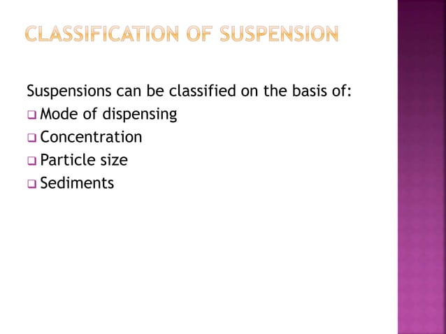 Pharmaceutical suspensions... a brief review | PPT