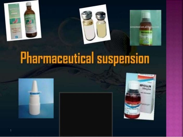 Pharmaceutical suspensions... a brief review