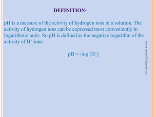Ph Definition