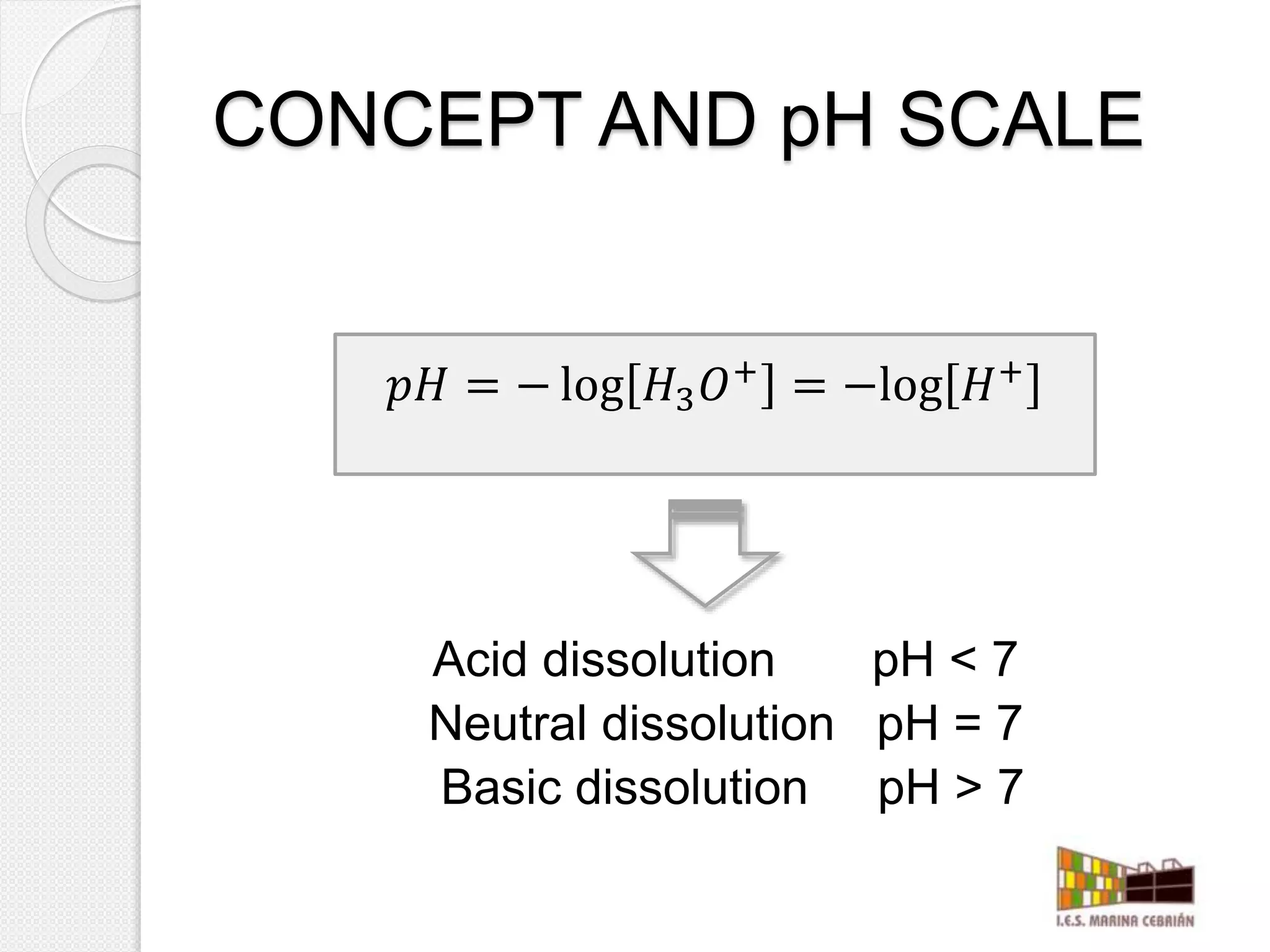 PH measurement with a homemade indicator | PPTX | Chemistry | Science