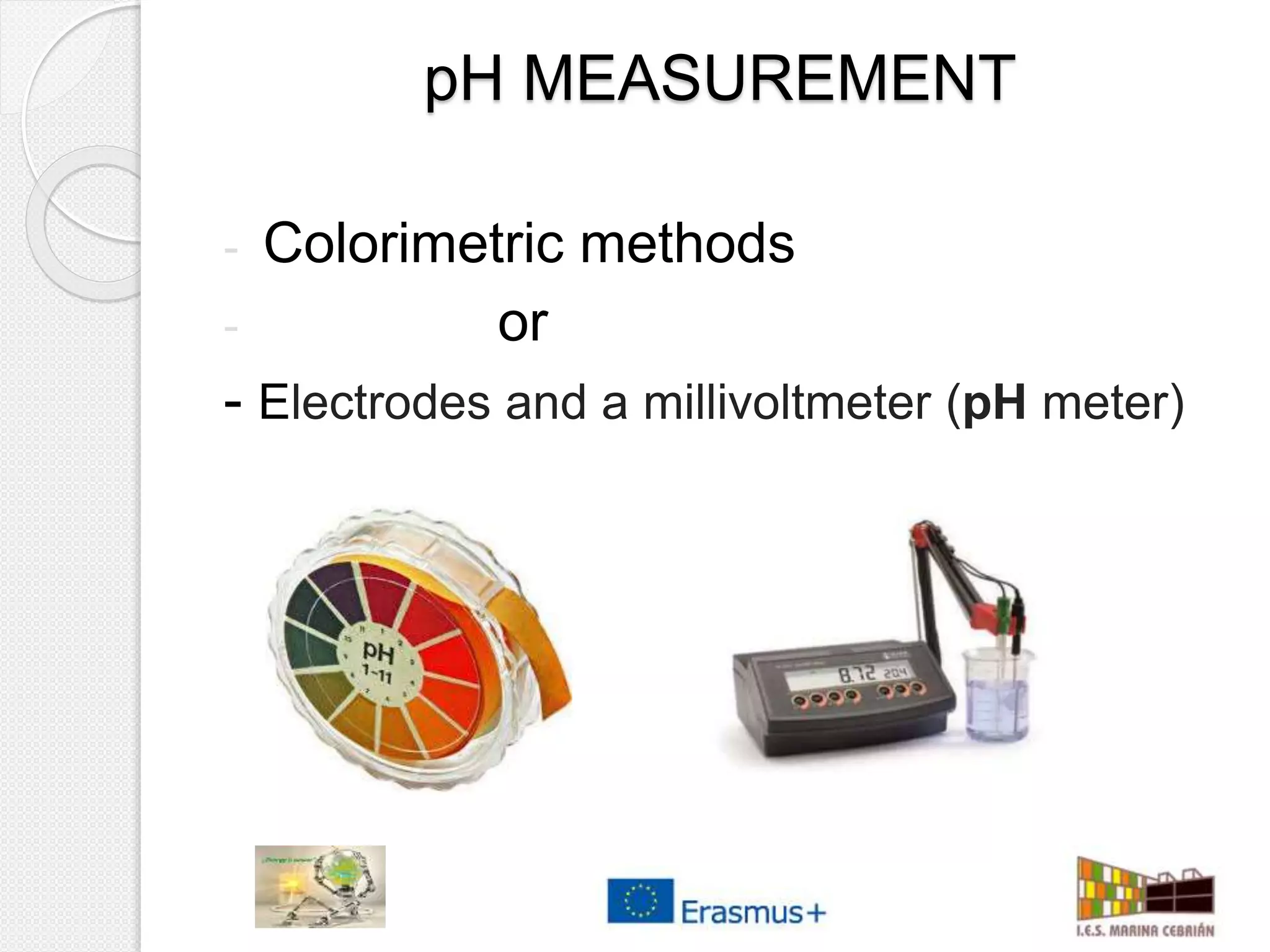 PH measurement with a homemade indicator | PPTX | Chemistry | Science
