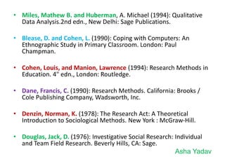 Suggested Readings for Research Methodology | PPTX