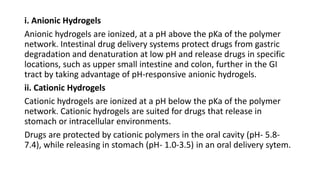 P h activated drug delivery systems | PPTX