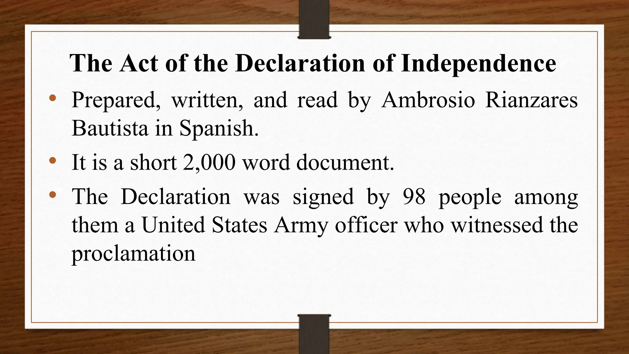 Proclamation of Philippine Independence.pptx