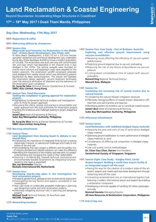 Land Reclamation & Coastal Engineering | PDF