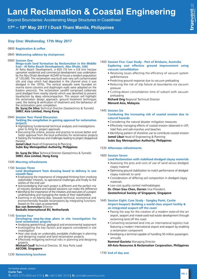 Land Reclamation & Coastal Engineering | PDF | Civil Engineering Industry | Industries