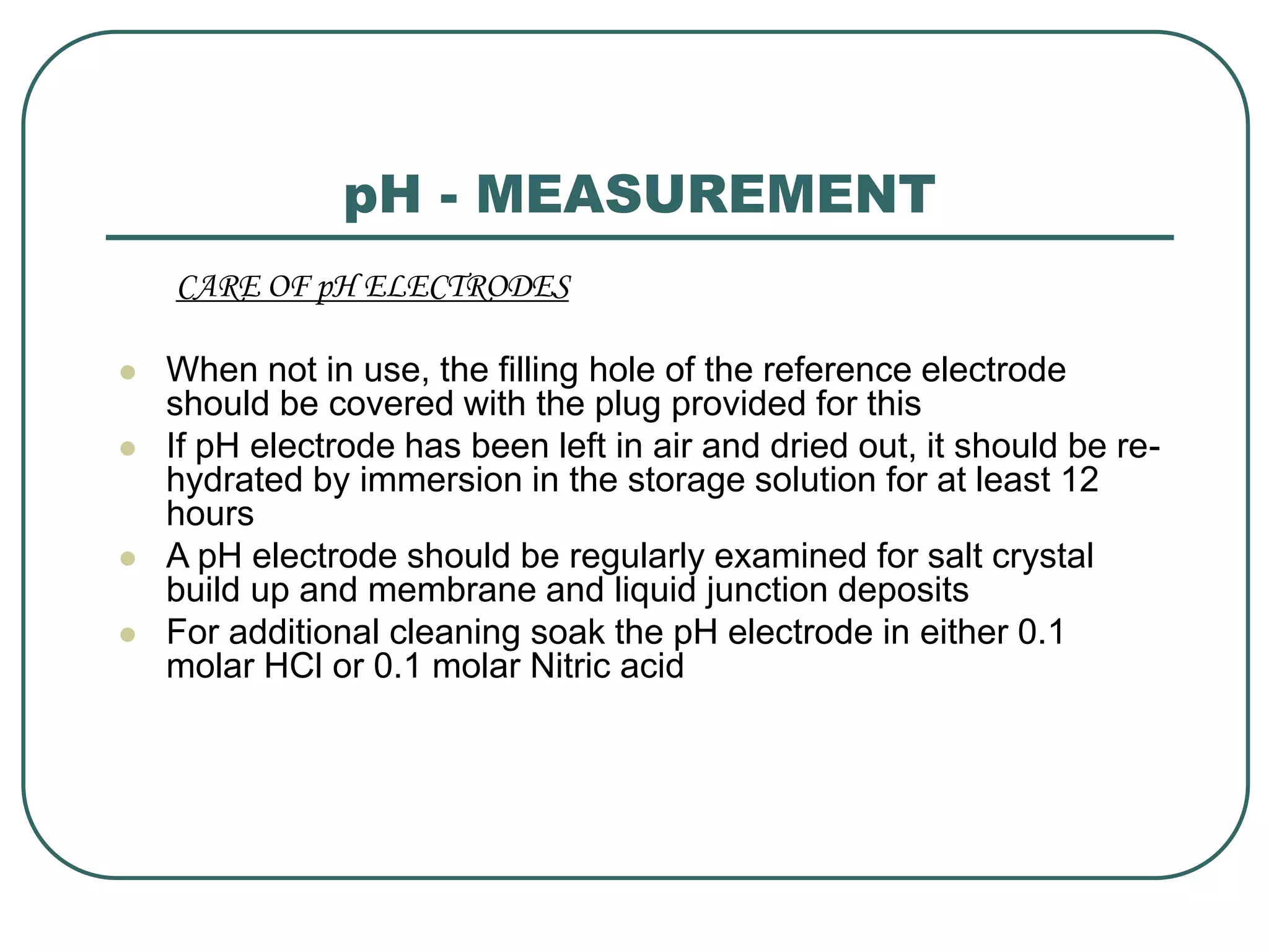 Ph Measurement Ppt