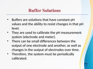 ph-meter and its type and calibration uses | PPTX