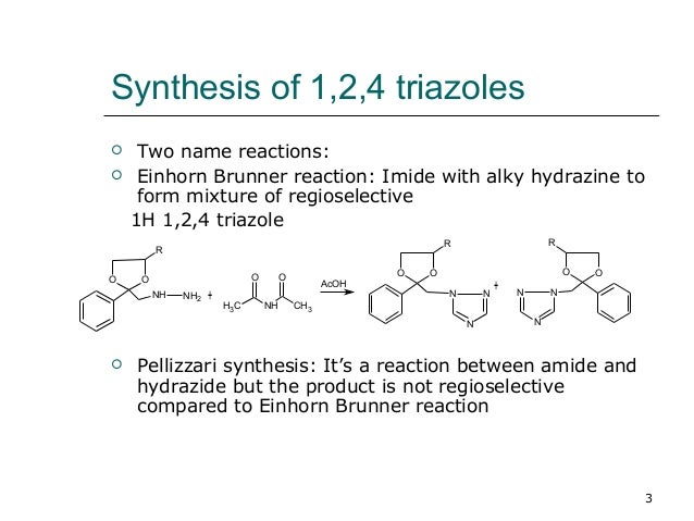 Regioselective 1H-1,2,4 Triazole alkylation