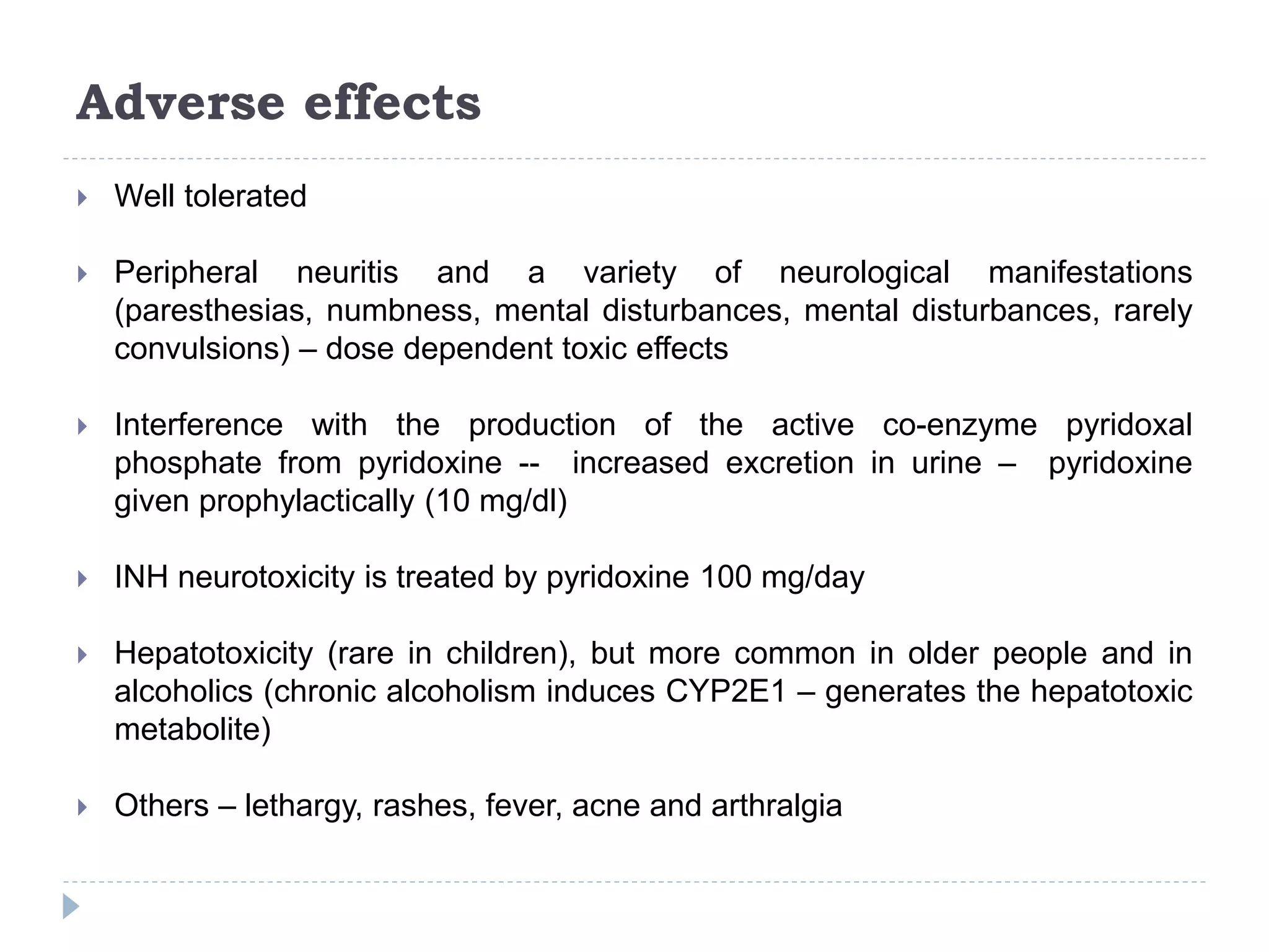 Antitubercular drugs & management of MDR & XDR | PPTX