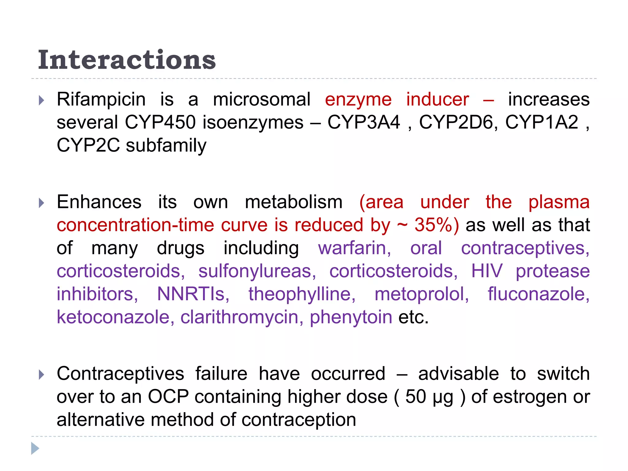 Antitubercular drugs & management of MDR & XDR | PPTX