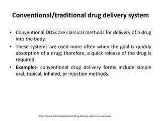 Drug formulations & drug delivery systems | PPTX