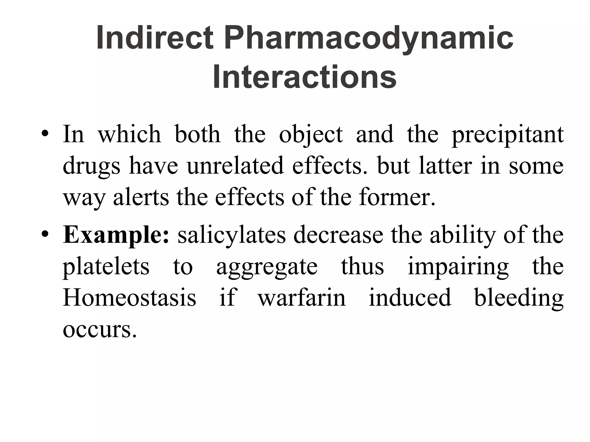 Identify and Describe The Management of Drug Interactions | PPTX