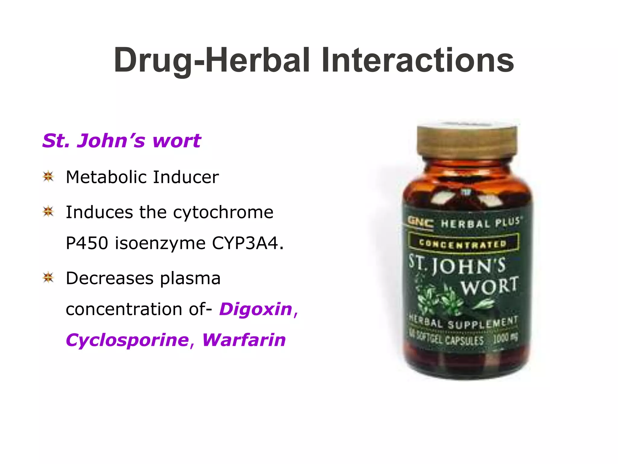 Identify and Describe The Management of Drug Interactions | PPTX