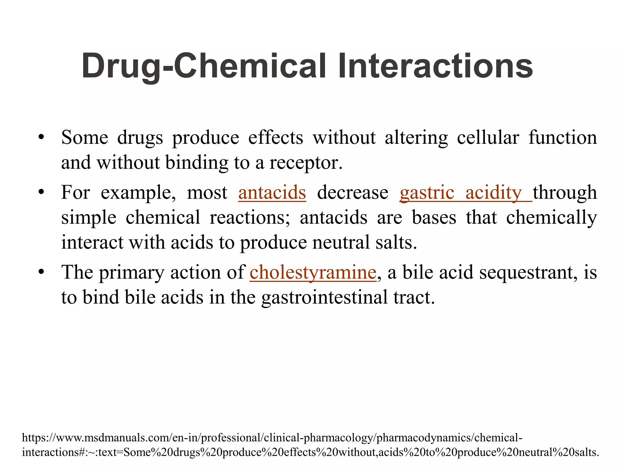 Identify and Describe The Management of Drug Interactions | PPTX