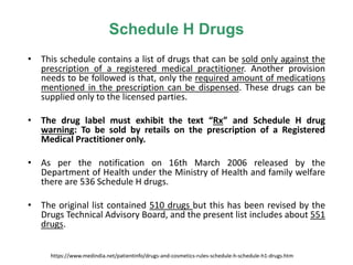 Drug Regulations, Acts and other Legal Aspects | PPTX