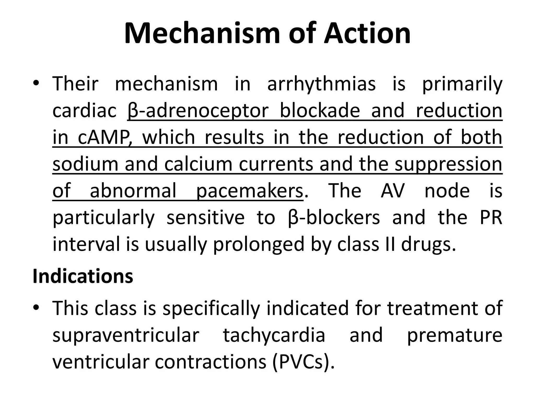 PH1.30 Describe the mechanisms of action, types, doses, side effects ...