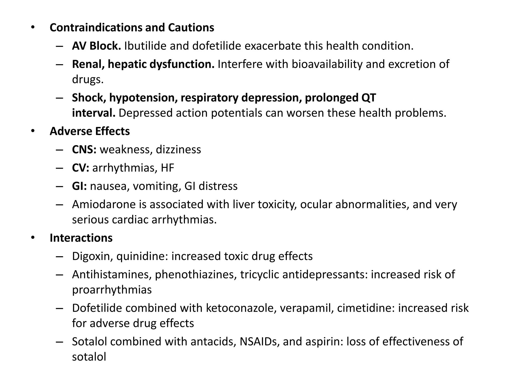 PH1.30 Describe the mechanisms of action, types, doses, side effects ...