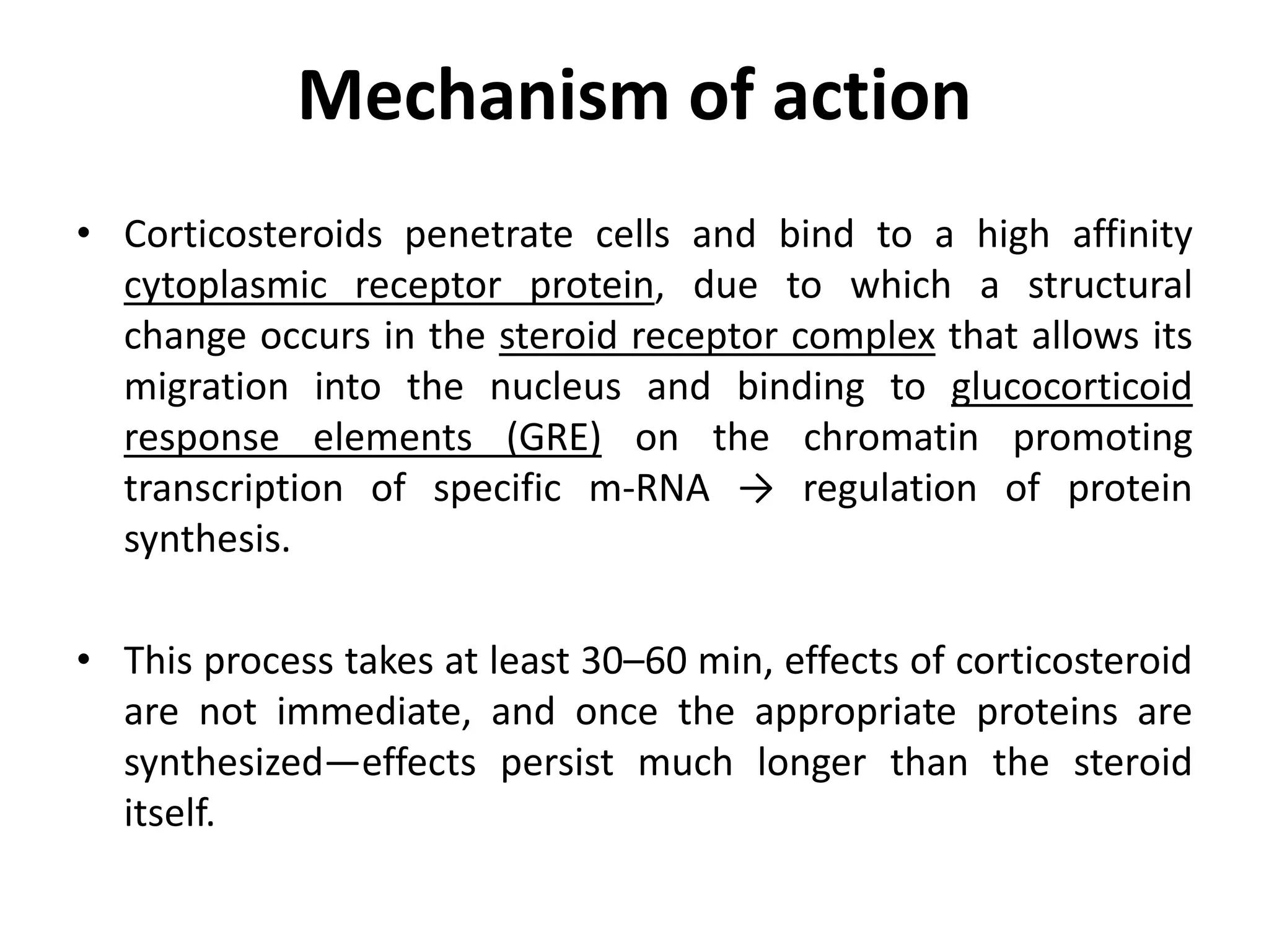 PH 1.38 Describe the mechanism of action, types, doses, side effects ...