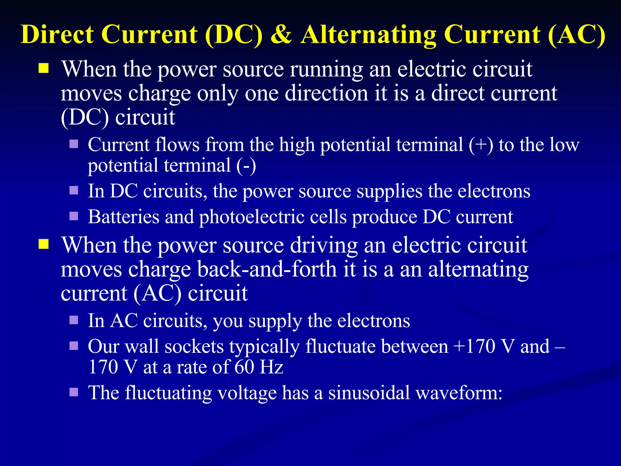 AC & DC | PPT