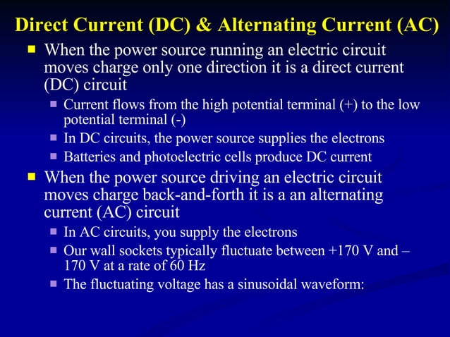 AC & DC | PPT