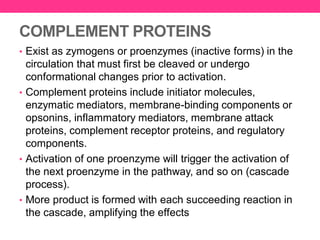 32 Proteins of the Complement System | PPT