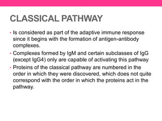 32 Proteins of the Complement System | PPT