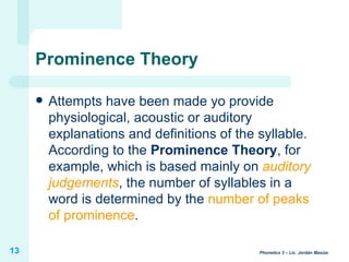 Ph3 Introduction To The Syllable | PPT | Science