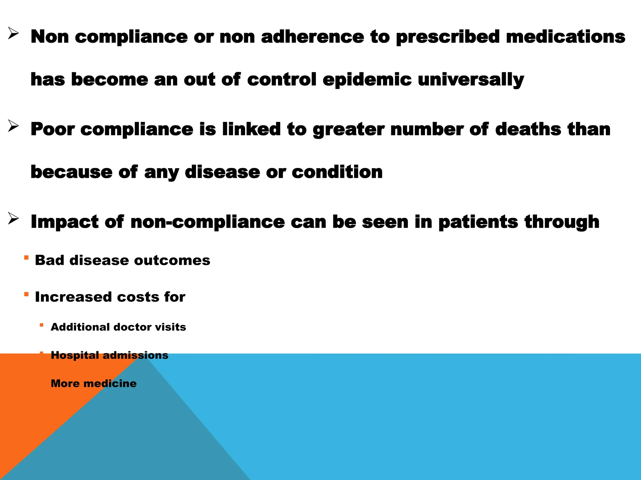 PH 5.4.pptx Communicate with the patient: Relationship between cost of ...