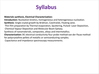 PH7090_Module 2_Lecture 1 to 3.pdf | Free Download
