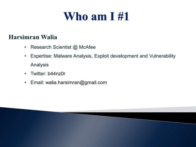 Reversing malware analysis training part10 exploit development basics | PPT