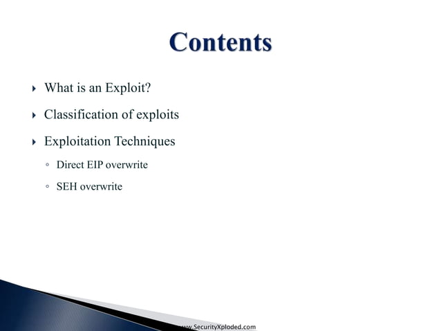 Reversing Malware Analysis Training Part10 Exploit Development Basics Ppt
