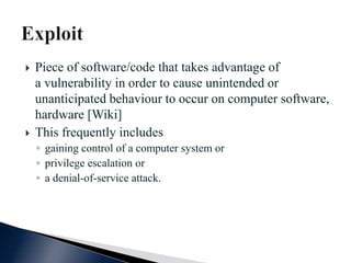 Reversing malware analysis training part10 exploit development basics | PPTX | Programming ...