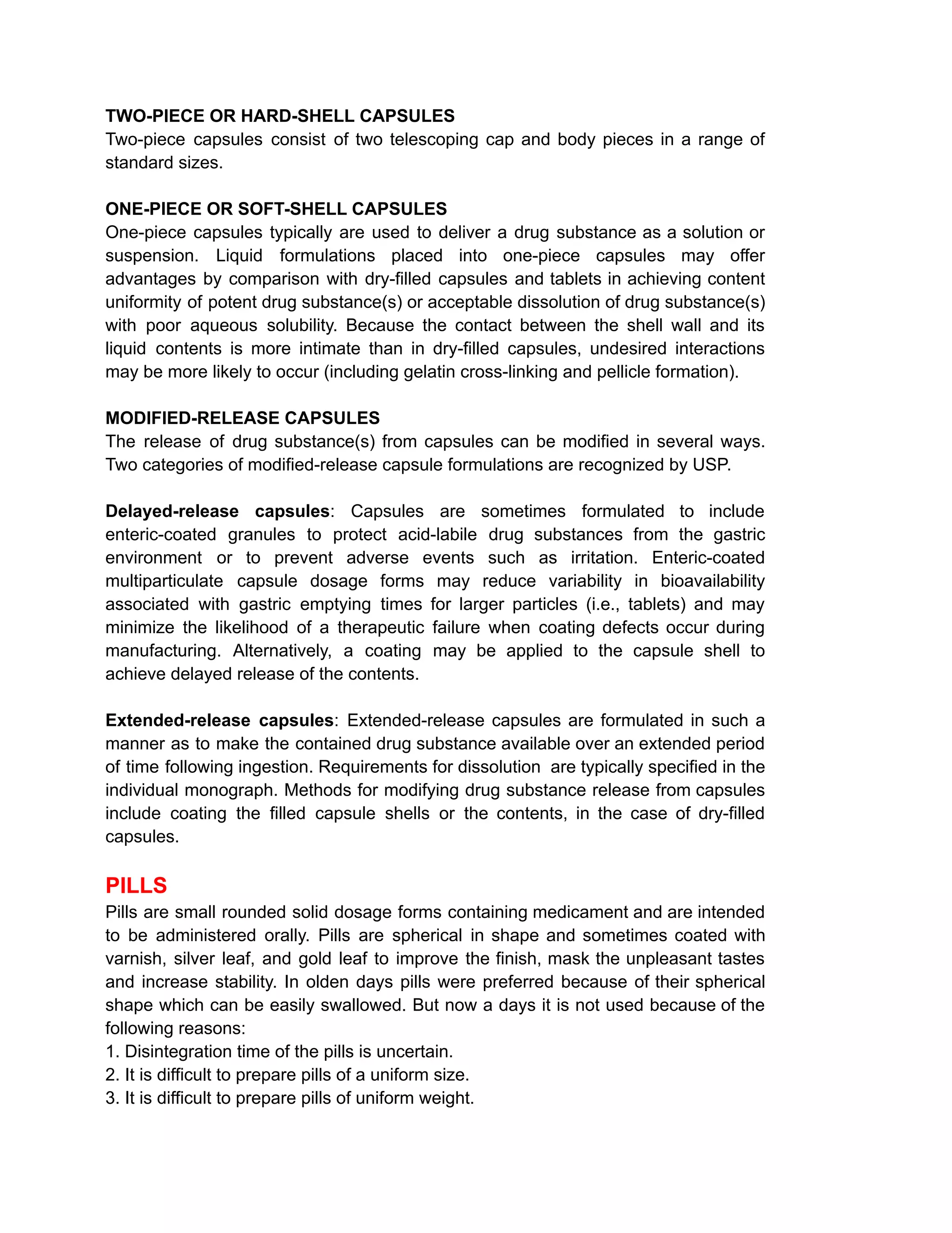 Pharmaceutical Dosage Forms | PDF