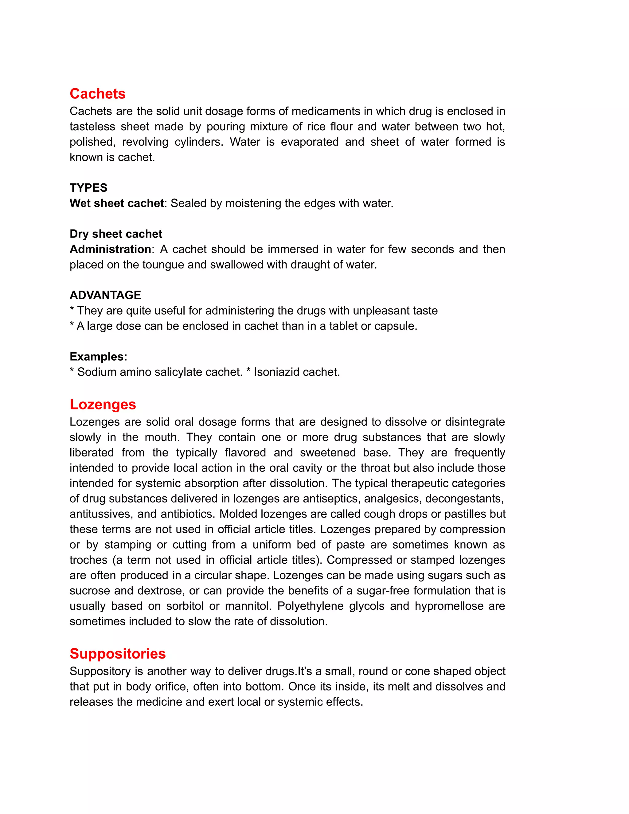 Pharmaceutical Dosage Forms | PDF