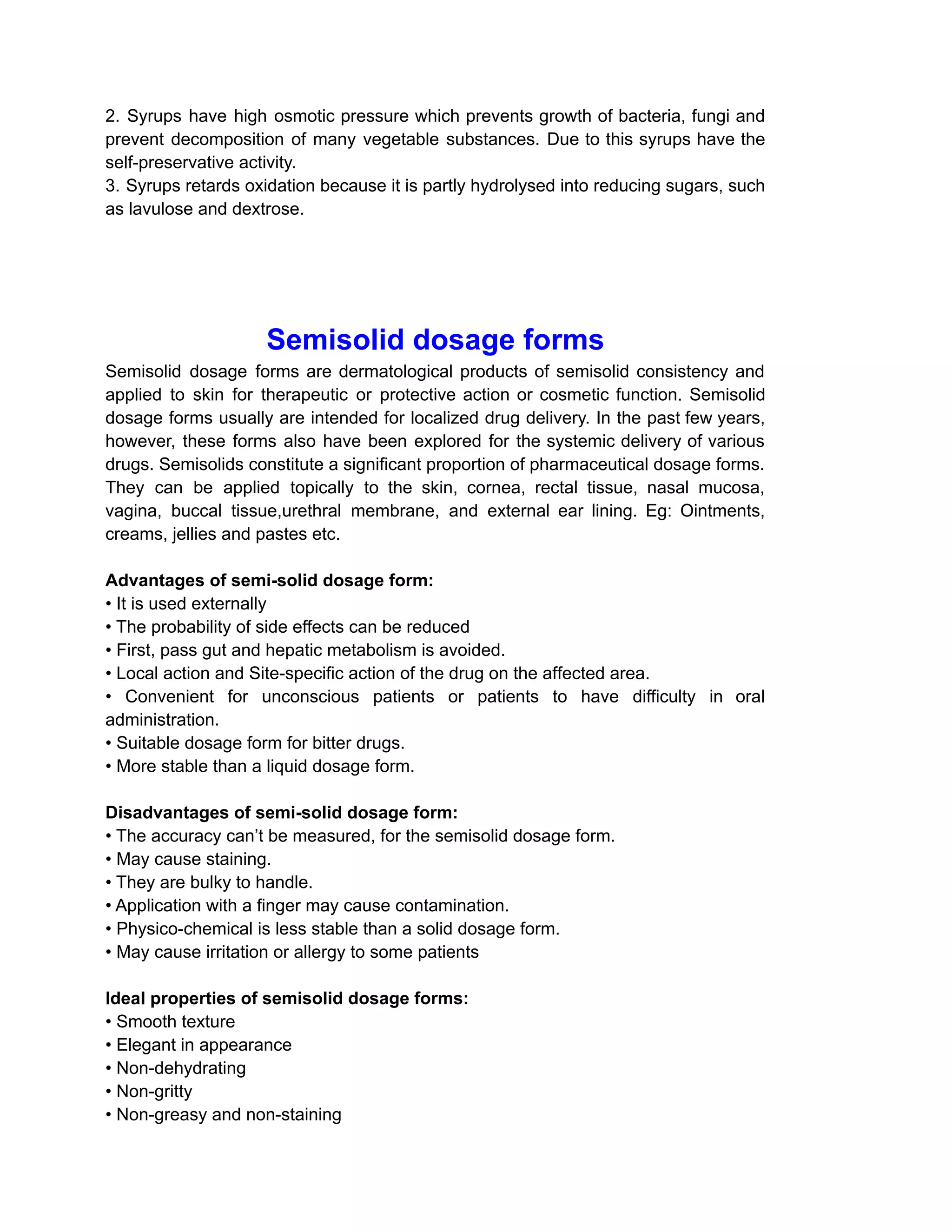 Pharmaceutical Dosage Forms | PDF