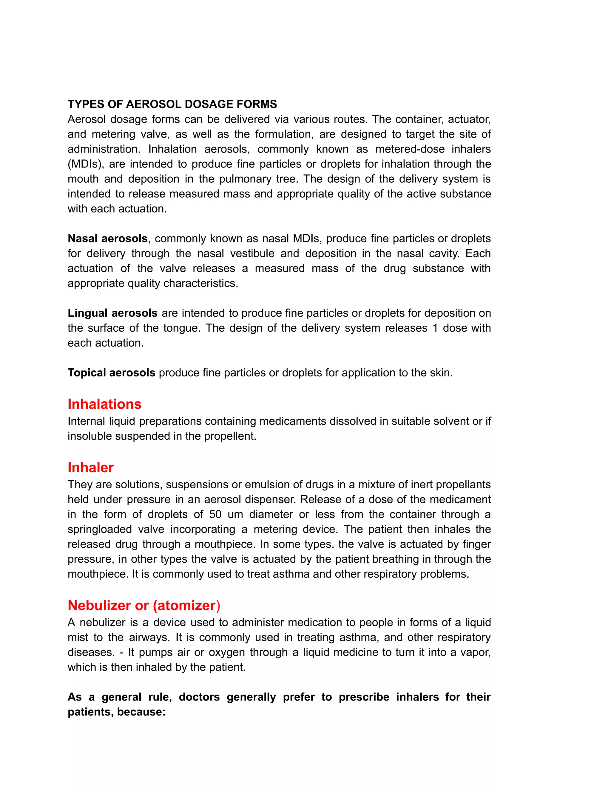 Pharmaceutical Dosage Forms | PDF