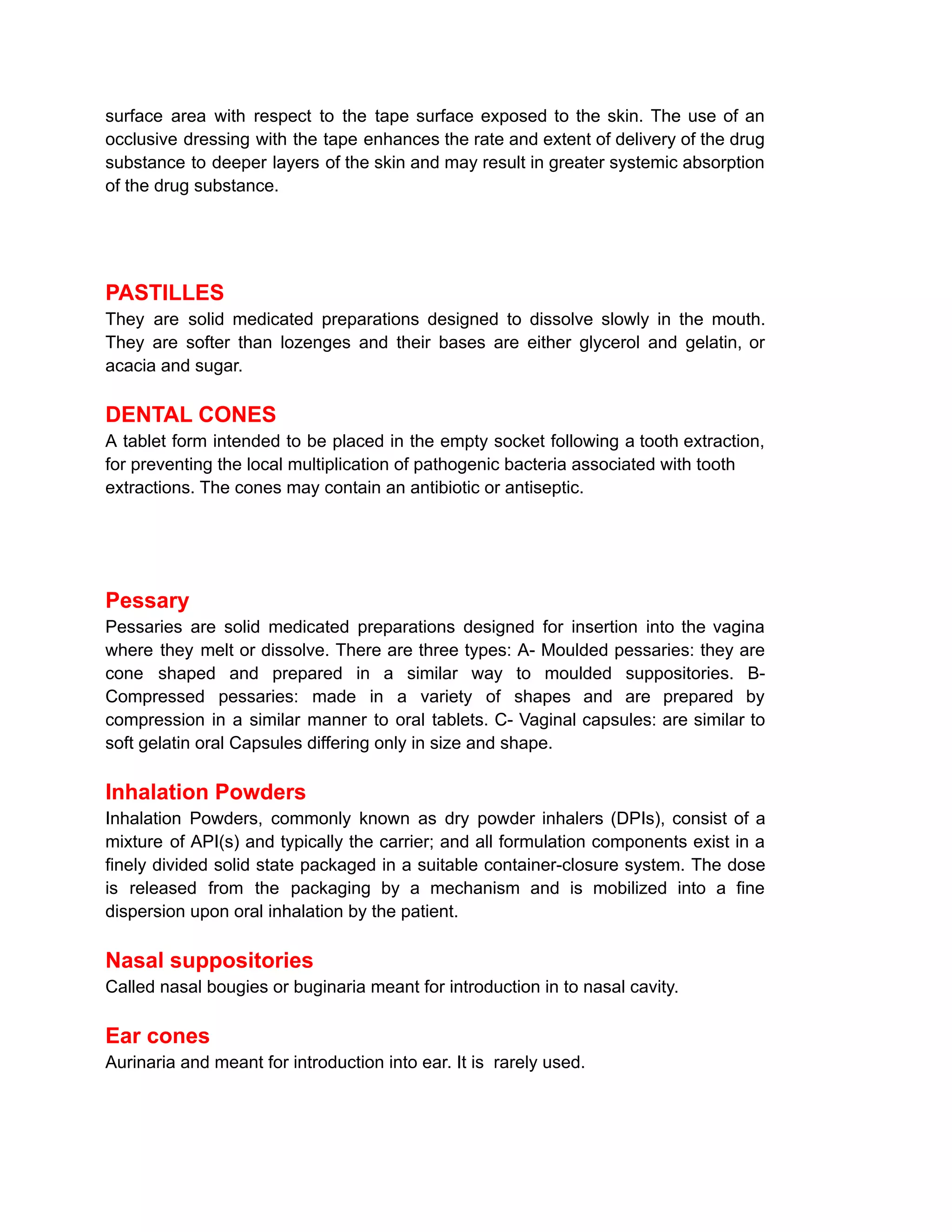 Pharmaceutical Dosage Forms | PDF