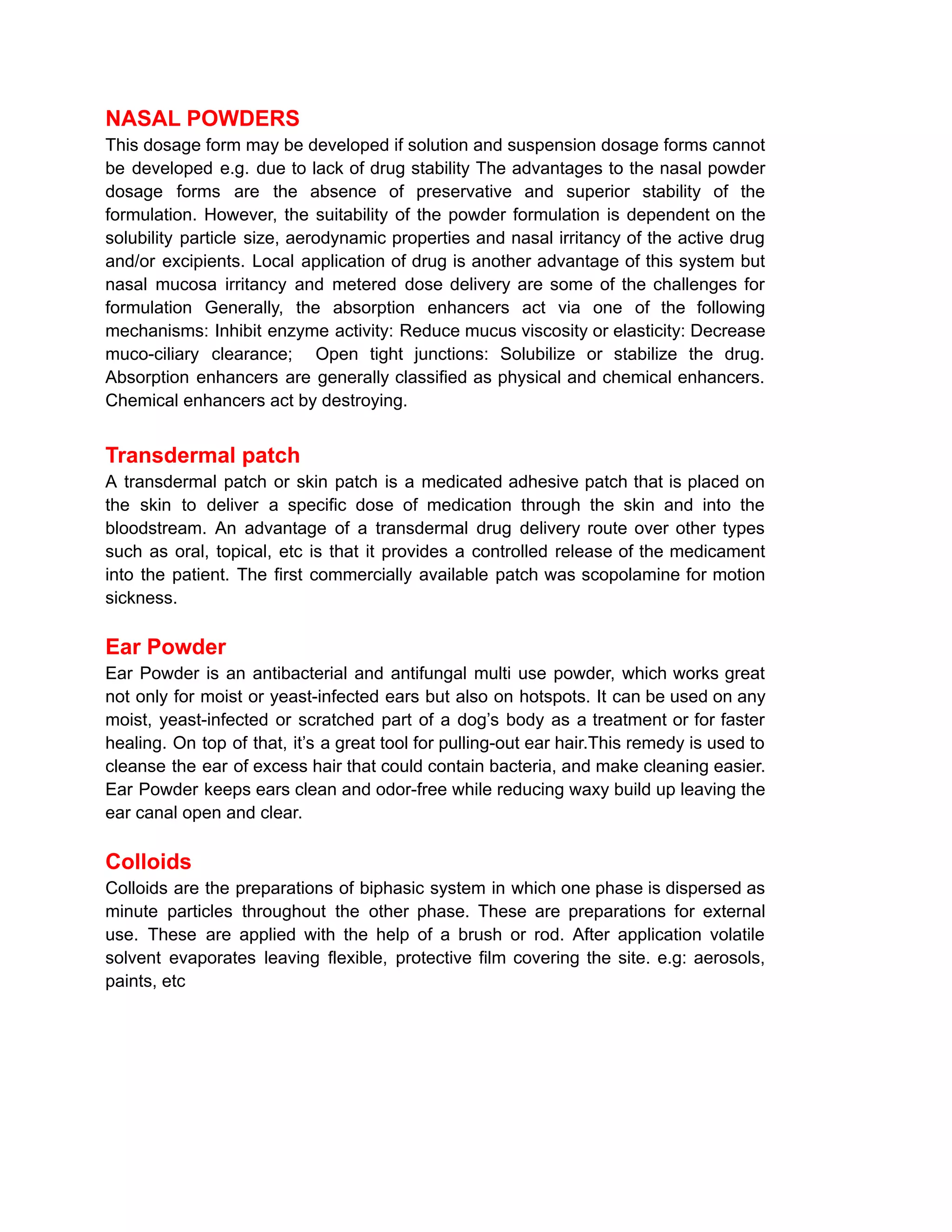 Pharmaceutical Dosage Forms | PDF
